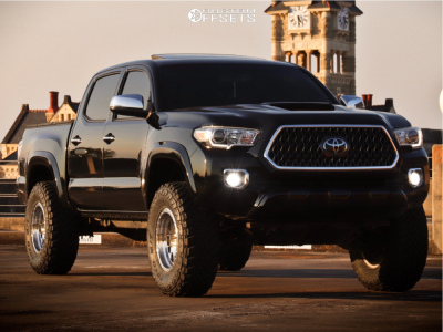 2016 Toyota Tacoma with 17x8.5 0 Method Double Standard and 295/70R17 ...