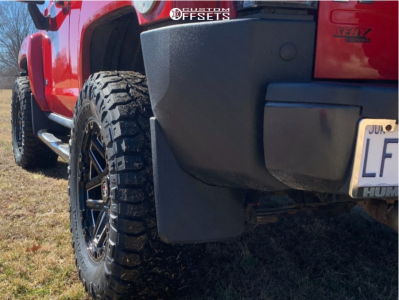 2008 Hummer H3 with 18x9 -12 Mamba M23 and 33/12.5R18 Nitto Ridge ...