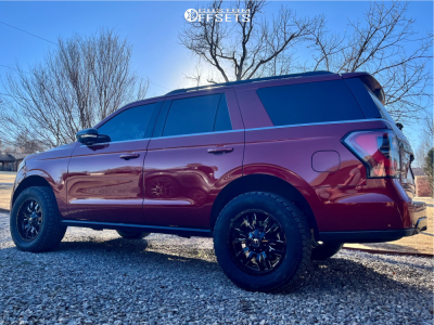 2020 Ford Expedition with 20x9 1 Fuel Sledge and 305/55R20 Nitto Terra ...