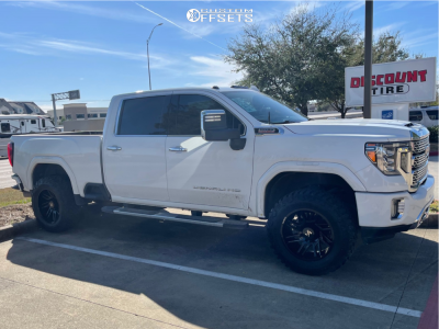 2020 GMC Sierra 2500 HD with 20x10 -25 ARKON OFF-ROAD DaVinci and 35/12 ...