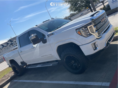 2020 GMC Sierra 2500 HD with 20x10 -25 ARKON OFF-ROAD DaVinci and 35/12 ...