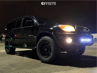 2006 Toyota 4Runner with 18x9 -12 Vision Rocker 412 and 275/70R18 ...