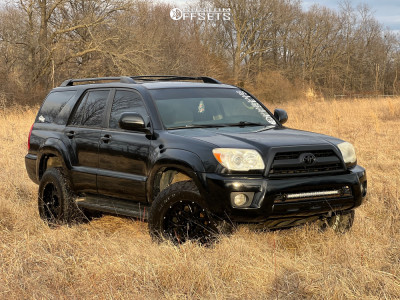 2006 Toyota 4Runner with 18x9 -12 Vision Rocker 412 and 275/70R18 ...