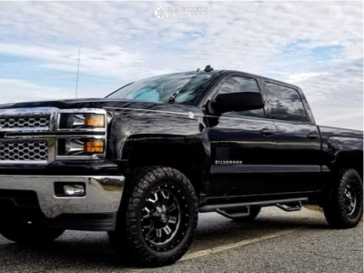 2014 Chevrolet Silverado 1500 with 20x9 1 Fuel Crush and 275/65R20 ...