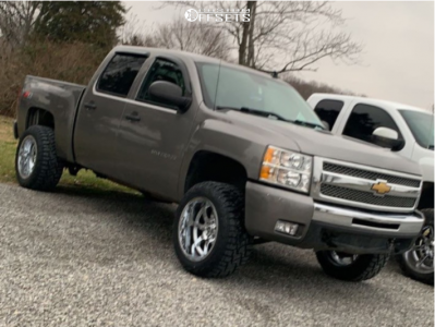 2012 Chevrolet Silverado 1500 with 20x12 -44 Gear Off-Road Pivot and 33 ...
