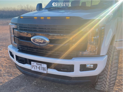 2019 Ford F-250 Super Duty with 17x8.5 0 Vision Manx and 37/13.5R17 ...