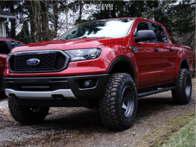 2020 Ford Ranger Wheel Offset Aggressive > 1" Outside Fender Leveling ...