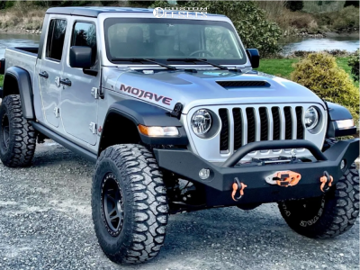 2022 Jeep Gladiator with 17x9 -12 Method Mr312 and 315/70R17 Milestar ...