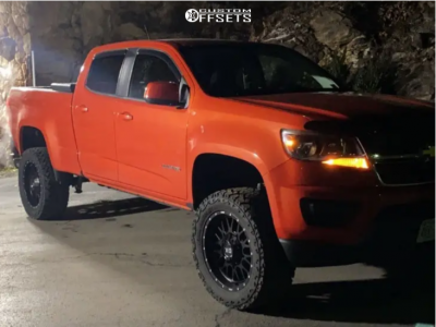 2016 Chevrolet Colorado with 20x9 XD Xd842 and 33/12.5R20 Venom Power ...
