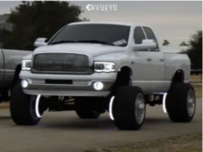 2004 Dodge Ram 2500 with 22x16 -101 American Force Aka Ss and 35/15 ...