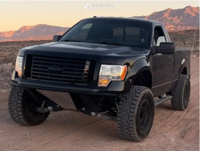 2014 Ford F-150 Wheel Offset Super Aggressive 3"-5" Leveling Kit | 2134976 | TrailBuilt Off-Road