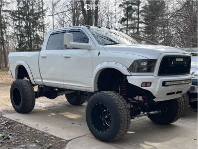 2014 Dodge Ram 2500 with 22x14 -76 Dropstars 652bm and 42/14.5R22 Super ...