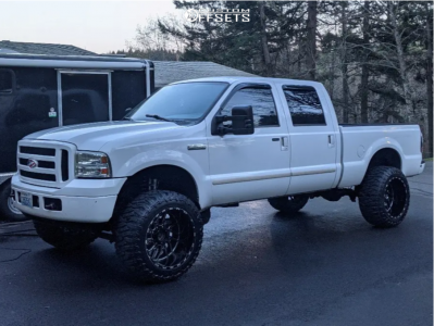 2005 Ford F-250 Super Duty with 22x14 -76 TIS 544BM and 375/45R22 ...