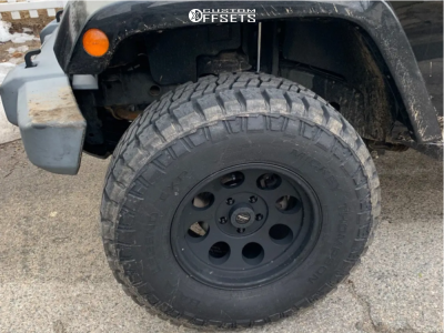 2015 Jeep Wrangler with 17x9 -6 Pro Comp 69 and 35/12.5R17 Mickey ...