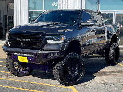 2020 Ram 1500 with 26x14 -90 American Force Quantum Cc and 37/13.5R26 ...