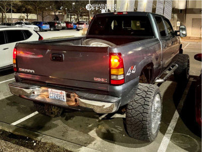 2007 GMC Sierra 2500 HD Classic with 24x14 -76 KG1 Forged Victor and 33 ...