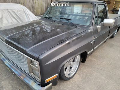 1984 Chevrolet C10 with 20x8 1 US Mags Roadster and 245/40R20 Vercelli ...