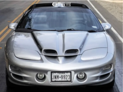 2000 Pontiac Firebird with 17x7 5 Weld Racing S71 and 245/40R17 Nitto ...