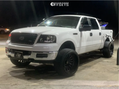 2006 Ford F-150 Wheel Offset Aggressive > 1" Outside Fender Leveling ...