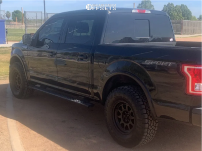 2017 Ford F-150 with 17x8.5 -0 Method Mr316 and 305/70R17 Toyo Tires ...
