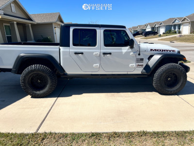 2021 Jeep Gladiator with 17x10 -25 Vision Tactical and 35/12.5R17 Radar ...