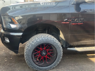 2015 Ram 2500 with 20x12 -44 Motiv Offroad Magnus and 33/12.5R20 Venom ...