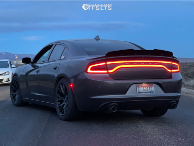 2015 Dodge Charger with 20x9.5 15 Factory Reproductions Fr70 and 275 ...