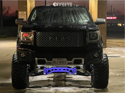 2014 GMC Sierra 1500 with 24x14 -76 Stealth Forged Savage and 35/13 ...