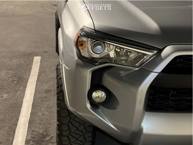 2016 Toyota 4Runner with 17x9 -20 Vision Flow and 33/12.5R17 Nitto ...