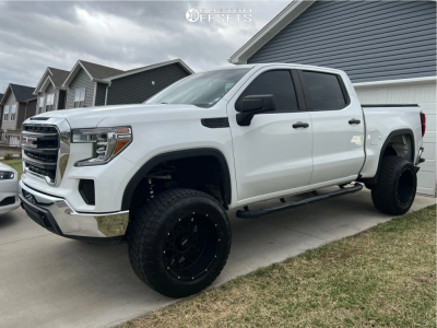 2020 GMC Sierra 1500 with 20x12 -51 Vision Rocker and 35/12.5R20 Nitto ...