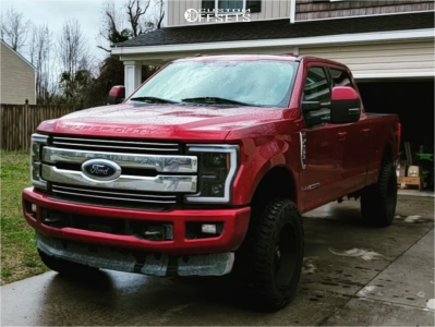 2017 Ford F-250 Super Duty with 20x10 -19 Vision Spyder and 35/12.5R20 ...
