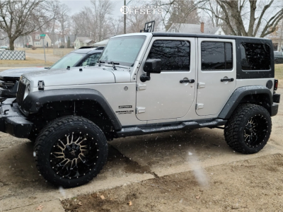 2012 Jeep Wrangler with 20x12 -44 Karma Offroad K25 and 33/12.5R20 ...