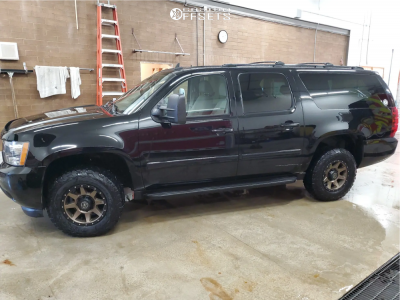 2007 Chevrolet Suburban 2500 with 17x8.5 13 Icon Alloys Rebound and 265 ...