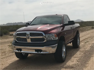 2017 Ram 1500 with 20x10 -24 Xtreme Force Xf10 and 35/12.5R20 Americus ...