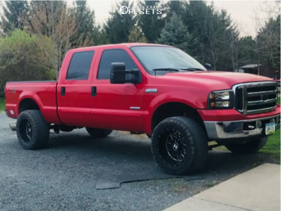 2006 Ford F-350 Super Duty with 20x12 -44 Hostile Sprocket and 35/12 ...