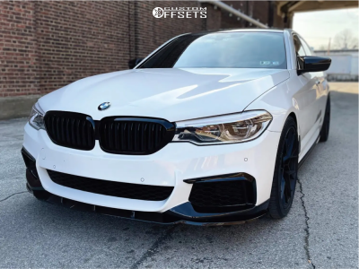 2018 BMW M550i XDrive with 20x9 25 HRE FlowForm Ff10 and 245/35R20 ...