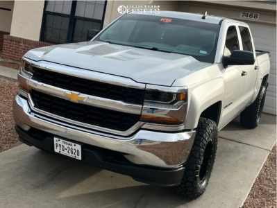 2018 Chevrolet Silverado 1500 with 17x9 -12 XD Xd820 and 295/70R17 ...