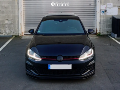 2018 Volkswagen GTI with 19x8.5 45 Rotiform Tuf-r and 235/35R19 Hankook ...