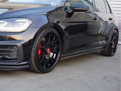 2018 Volkswagen GTI with 19x8.5 45 Rotiform Tuf-r and 235/35R19 Hankook ...