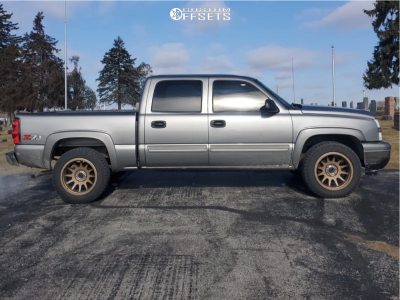2006 Chevrolet Silverado 1500 with 20x10 -24 Method Nv and 275/60R20 ...