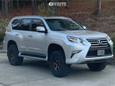 2016 Lexus GX460 with 18x9 18 Method Con6 and 33/12.5R18 Yokohama ...
