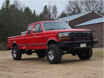 1996 Ford F-250 with 16x10 -32 Ultra 164 and 315/75R16 Mastercraft ...