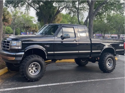 1993 Ford F-150 with 15x10 -47 Pro Comp 69 and 35/12.5R15 Super Swamper ...