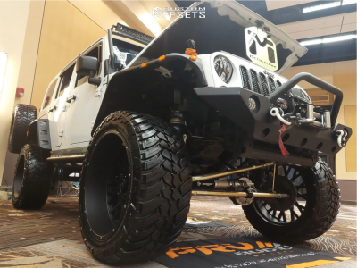 2012 Jeep Wrangler with 24x12 -51 Vision Rocker 412 and 37/13.5R24 AMP ...