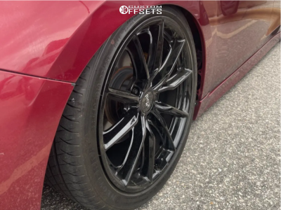 2018 Subaru Legacy with 18x8 40 Niche Rainier and 225/40R18 Ohtsu ...