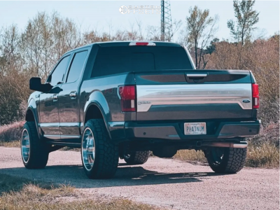 2018 Ford F-150 with 22x12 -51 Fuel Forged Ff45 and 33/12.5R22 Toyo ...