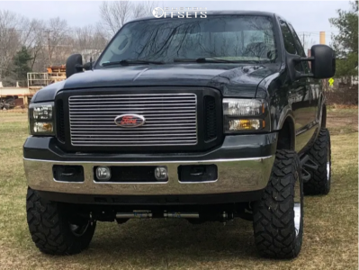 2006 Ford F-250 Super Duty with 20x10 -25 Vision Rocker and 35/12.5R20 ...