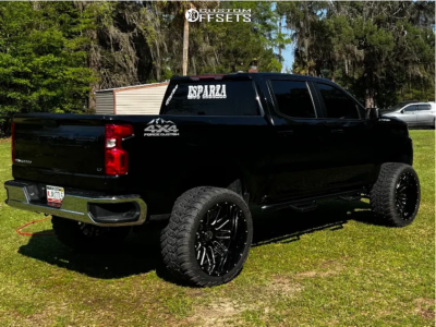 2020 Chevrolet Silverado 1500 with 26x14 -76 Hardcore Offroad Hc19 and ...