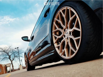 2017 Volkswagen CC with 19x9.5 38 Niche Mazzanti and 235/35R19 Venom ...