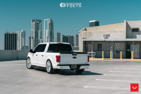 2020 Ford F-150 with 24x10 25 Vossen Hf6-5 and 305/35R24 Toyo Tires ...
